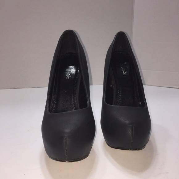 Mascotte | Shoes | Mascotte Heels Us 65 6 2 Platform Black Scuffs ...